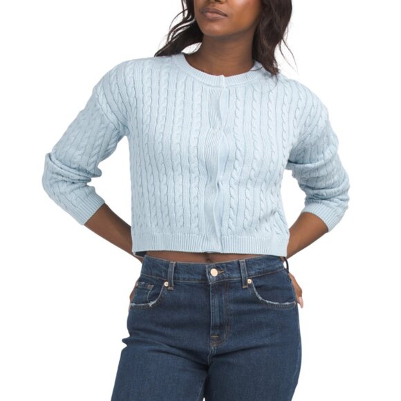 Young Fabulous & Broke | Sweaters | Young Fabulous Broke Baby Blue ...